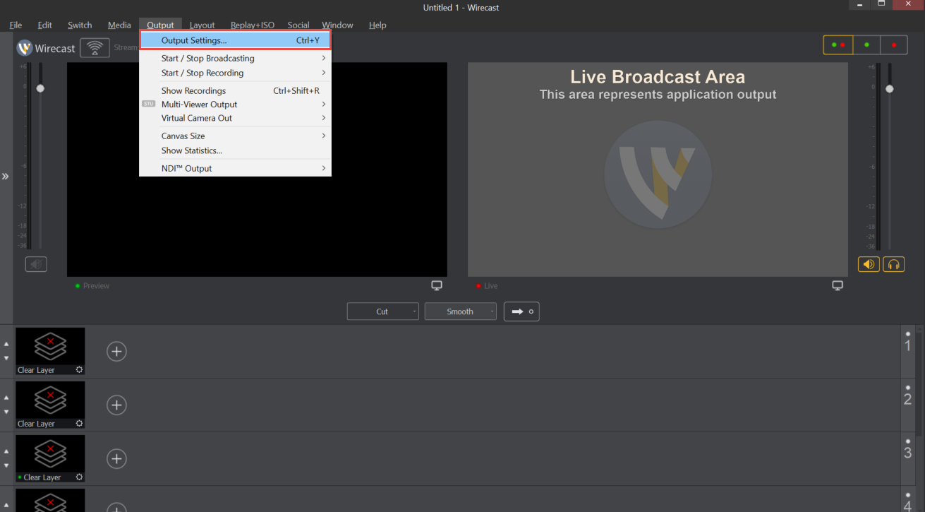 Adding Wirecast as a Source – Solution Center