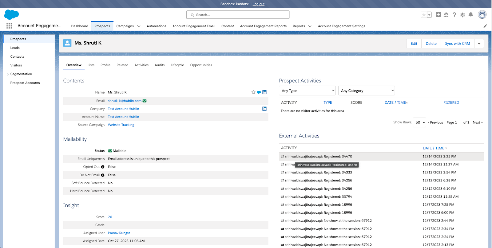 Pardot - How to sync Webinar+ attendee activity data to Pardot ...
