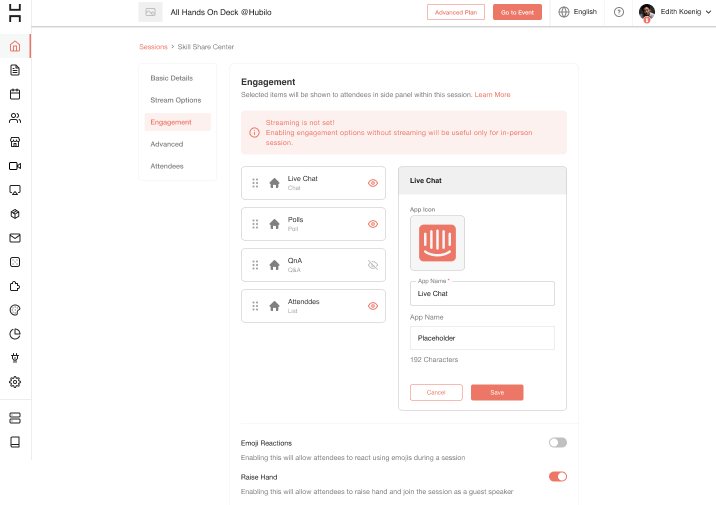 Raise Hand in Webinars – Solution Center