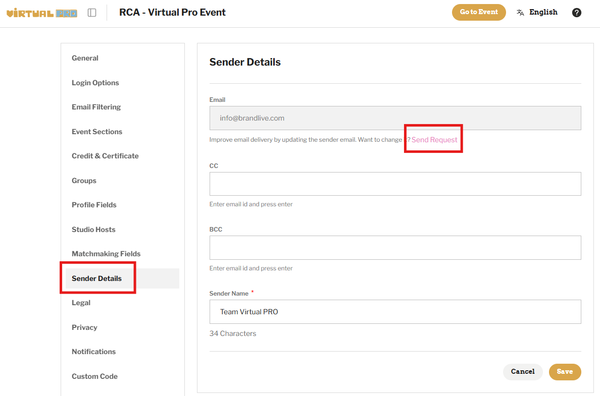 What are Sender Details and how is it useful? – Solution Center
